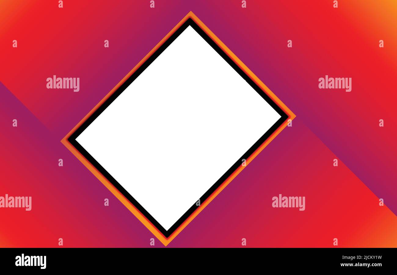 One Photo Frame Background Design Illustration Stock Vector Image & Art ...