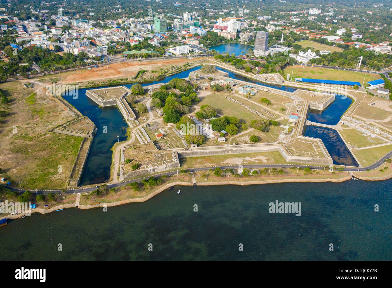 The Jaffna Fort was built by the Dutch in 1625 and is the second ...
