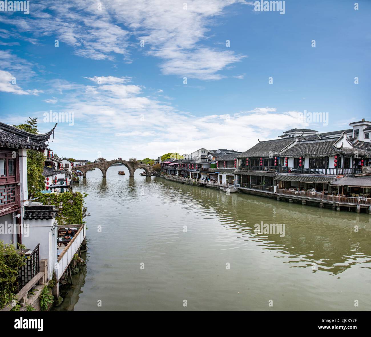 Shanghai qingpu zhujiajiao ancient town water Stock Photo - Alamy
