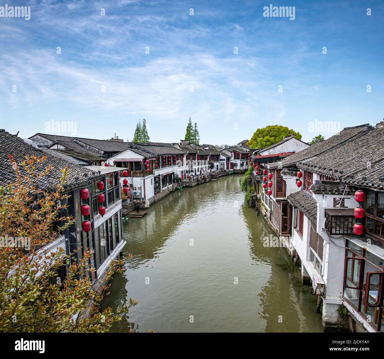 Shanghai qingpu zhujiajiao ancient town water Stock Photo - Alamy