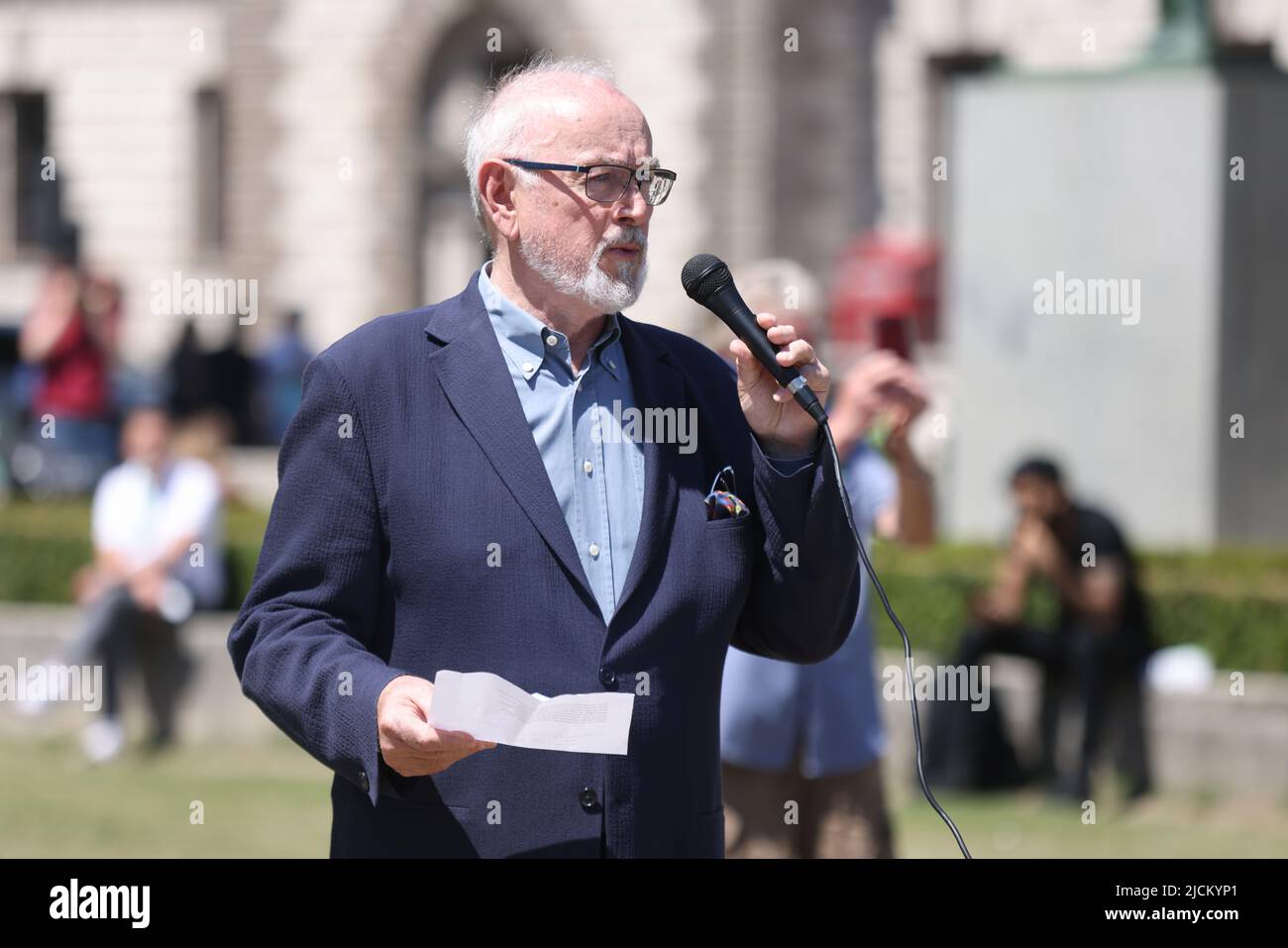 Actor Peter Egan during the Compassion in World Farming 'Ban Live ...
