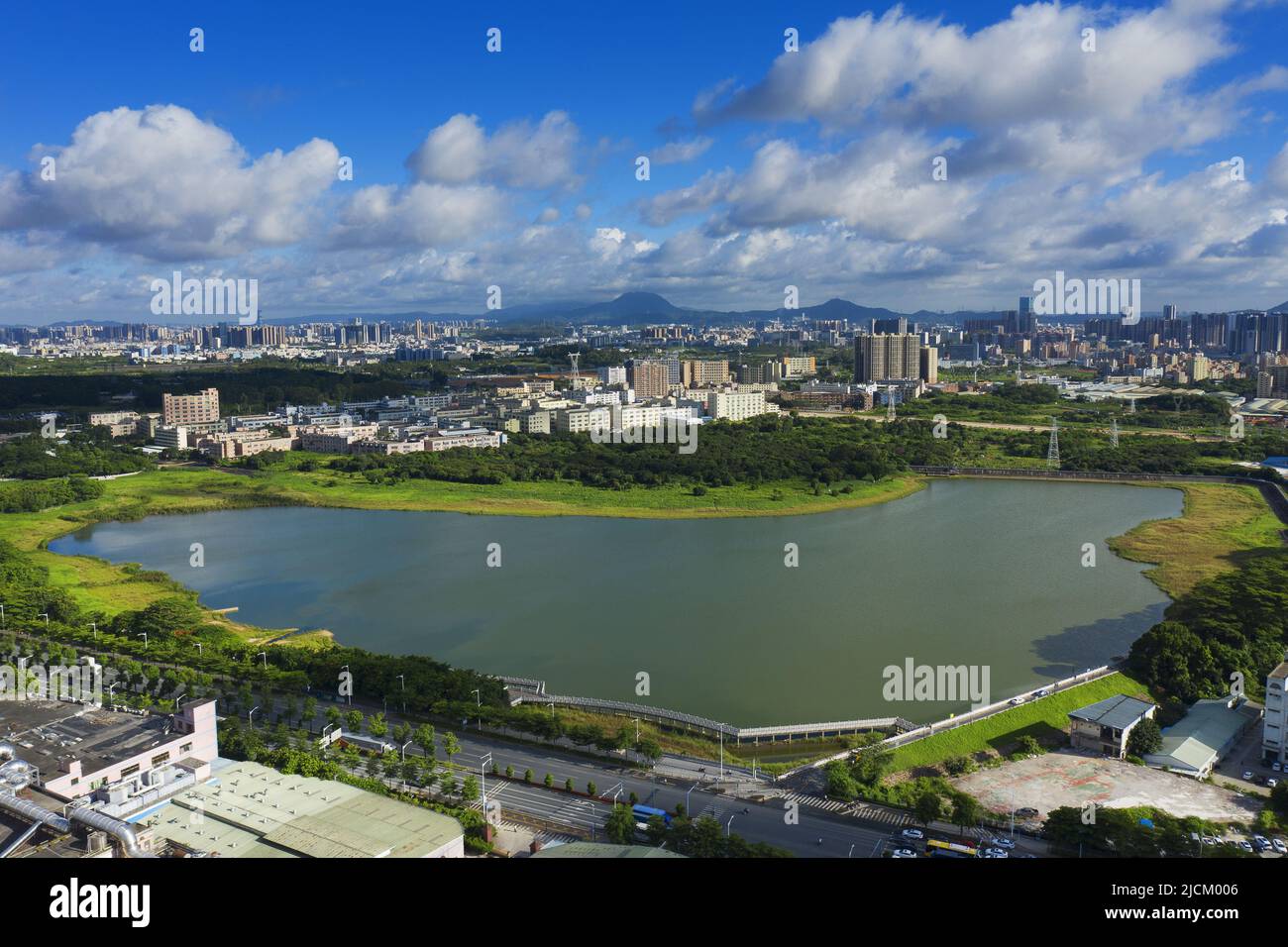Bright area scenery Stock Photo - Alamy