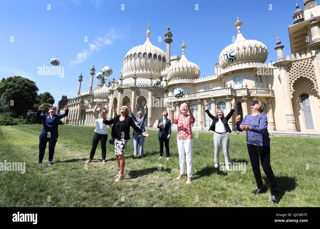 Brighton, UK. 14th June, 2022. Goal Power Women's Football 1894-2022 ...