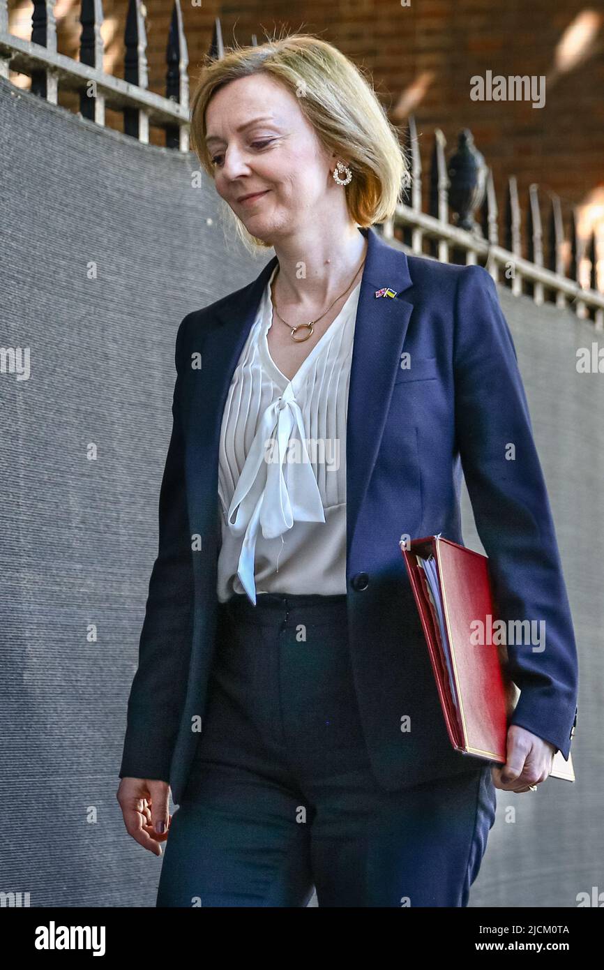 London, UK. 14th June, 2022. Liz Truss, MP, (Elizabeth Truss ...