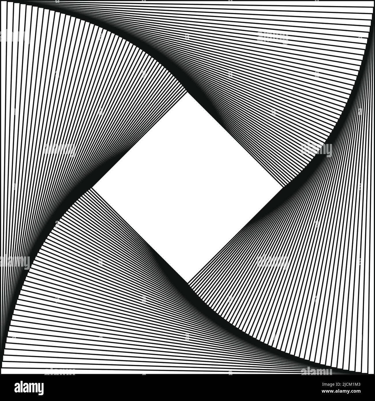 Dynamic geometric shapes. Rhombus square. Abstract modern graphic ...