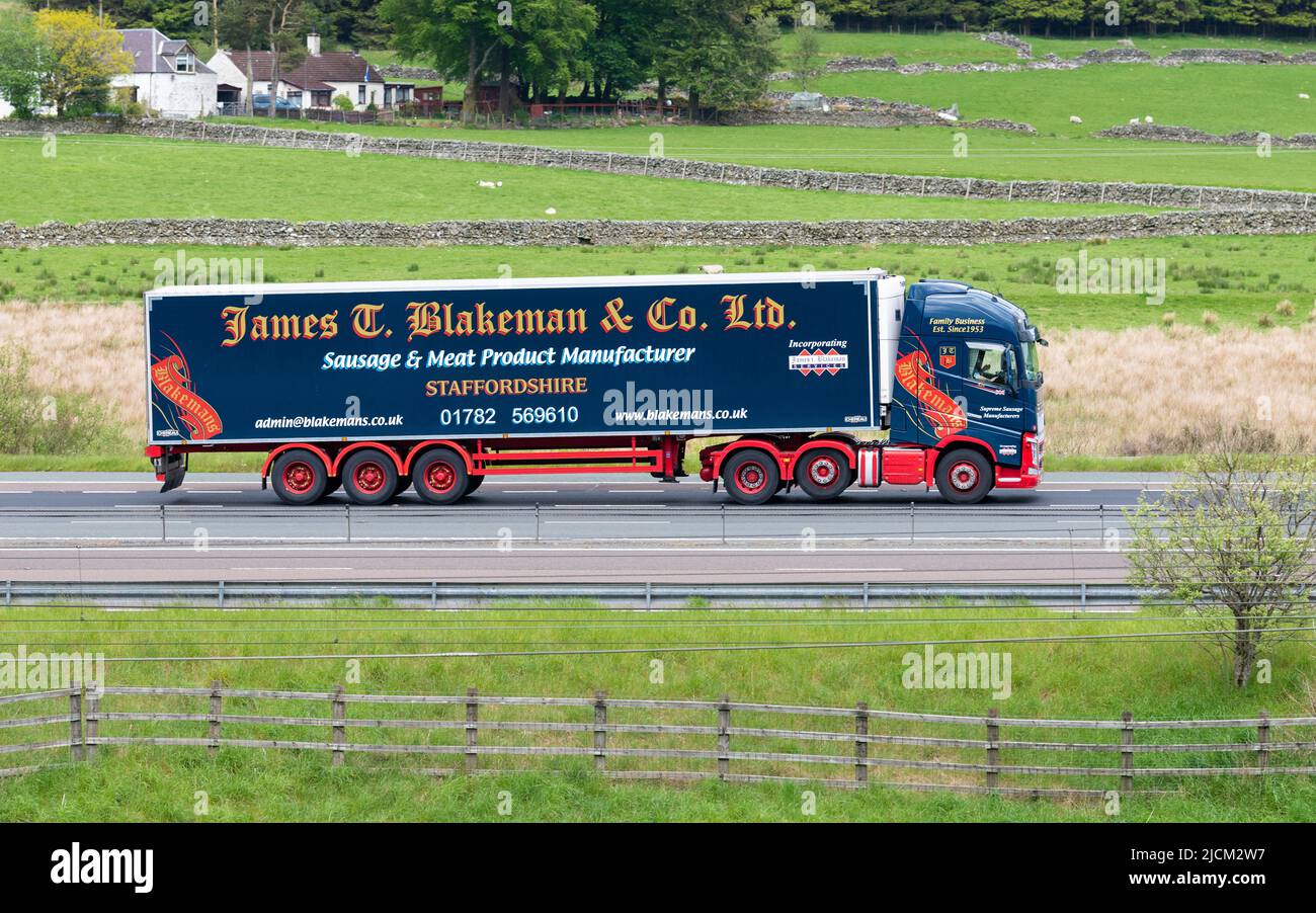 Blakemans lorry - Scotland, UK Stock Photo - Alamy
