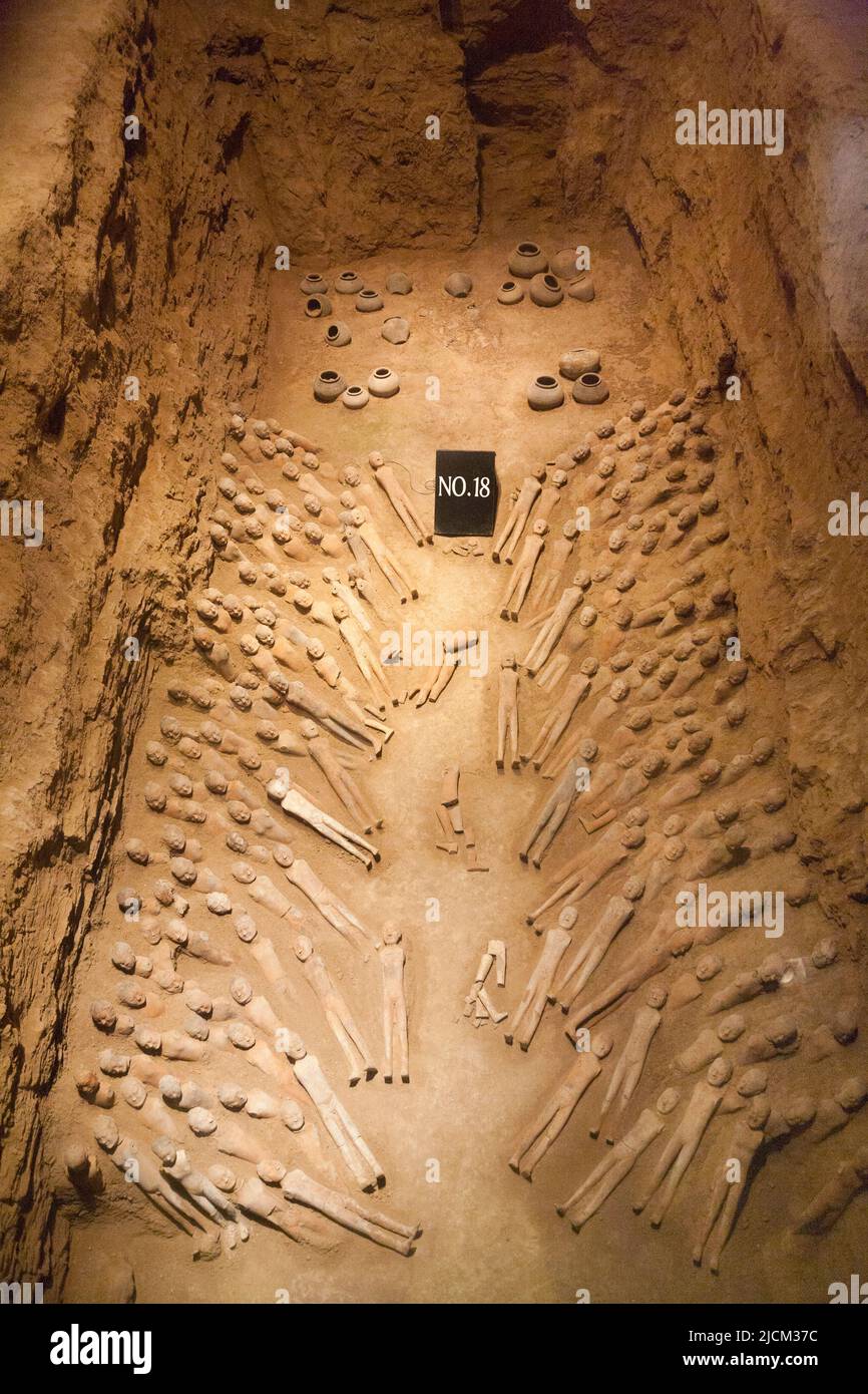 Chinese artefacts display in museum hi-res stock photography and images ...