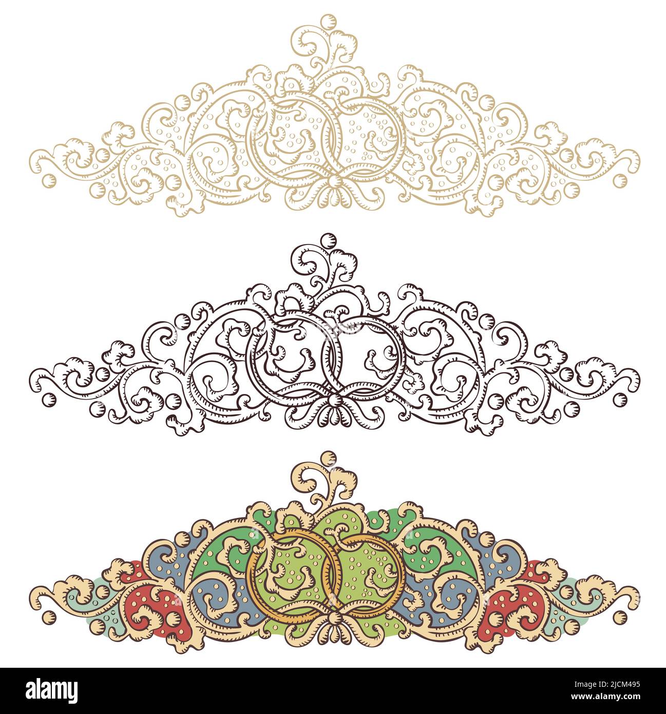 Two renaissance Stock Vector Images - Alamy