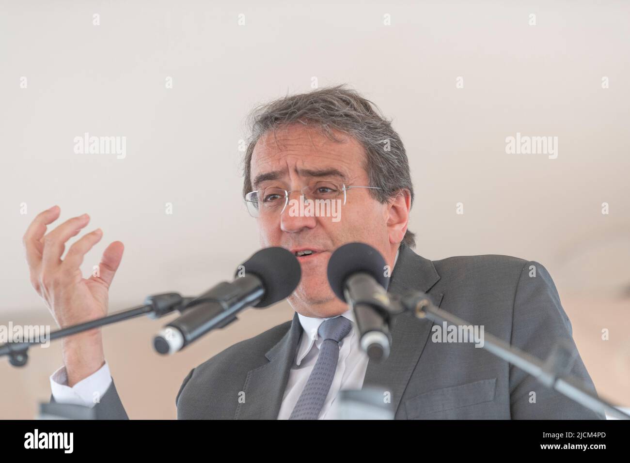 Lausanne Switzerland, 06/14/2022: Pascal Broulis (State Councilor in ...