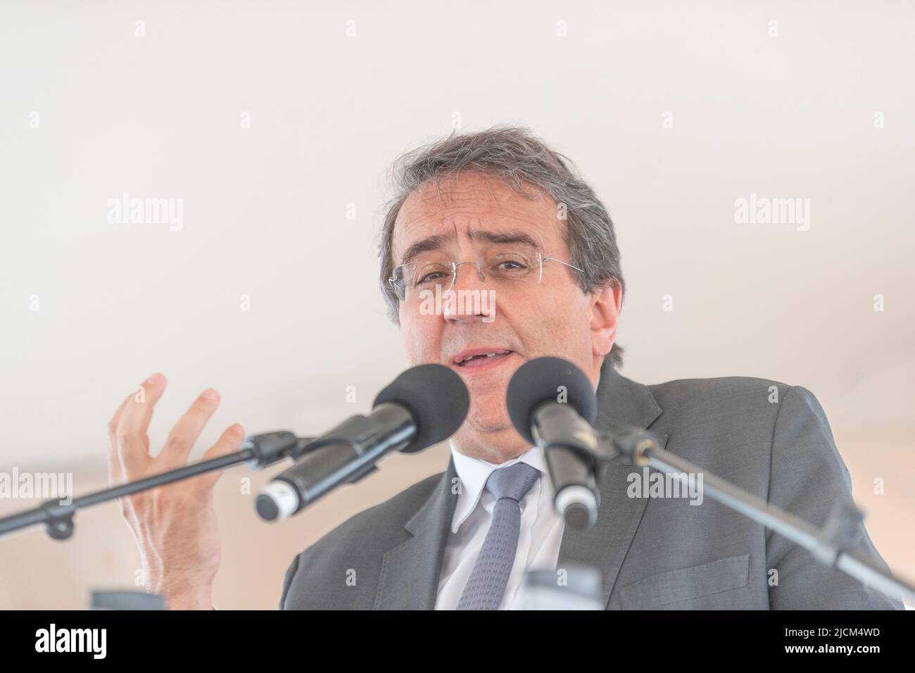 Lausanne Switzerland, 06/14/2022: Pascal Broulis (State Councilor in ...