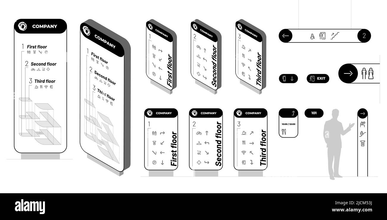 Directional Signage Template