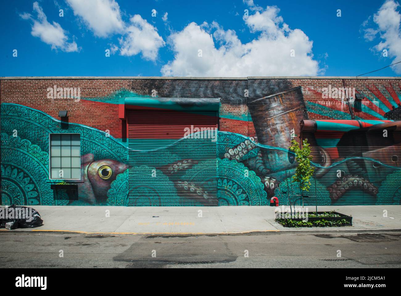 Graffiti mural in Bushwick Brooklyn, New York City Stock Photo - Alamy