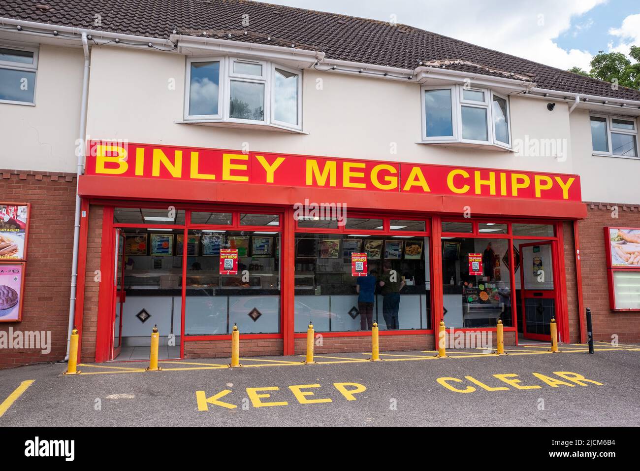 Binley mega chippy hi-res stock photography and images - Alamy