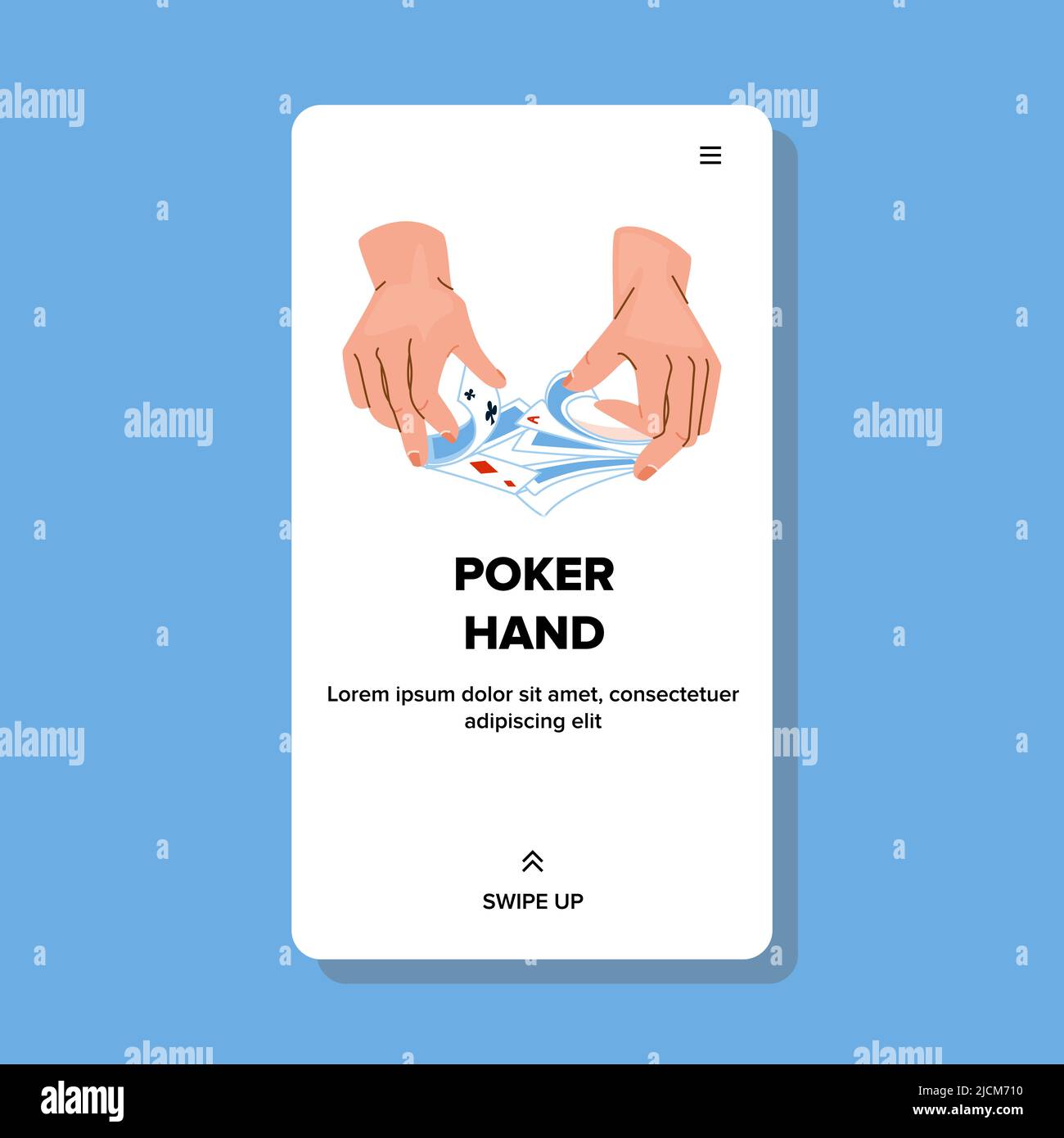 Poker club online tournament Stock Vector Images - Alamy