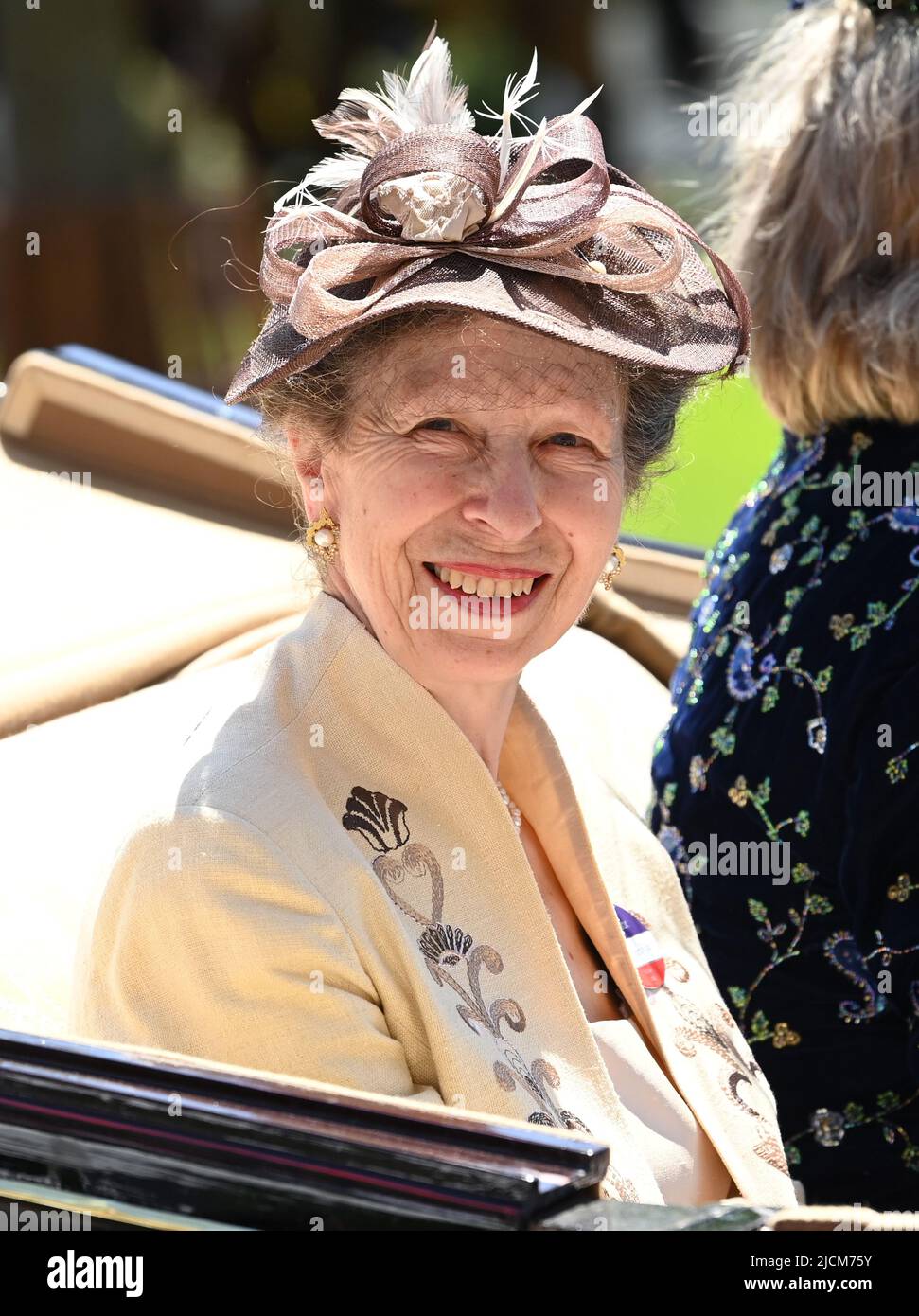 June 14th, 2022. Ascot, UK. Princess Anne, The Princess Royal at Royal ...