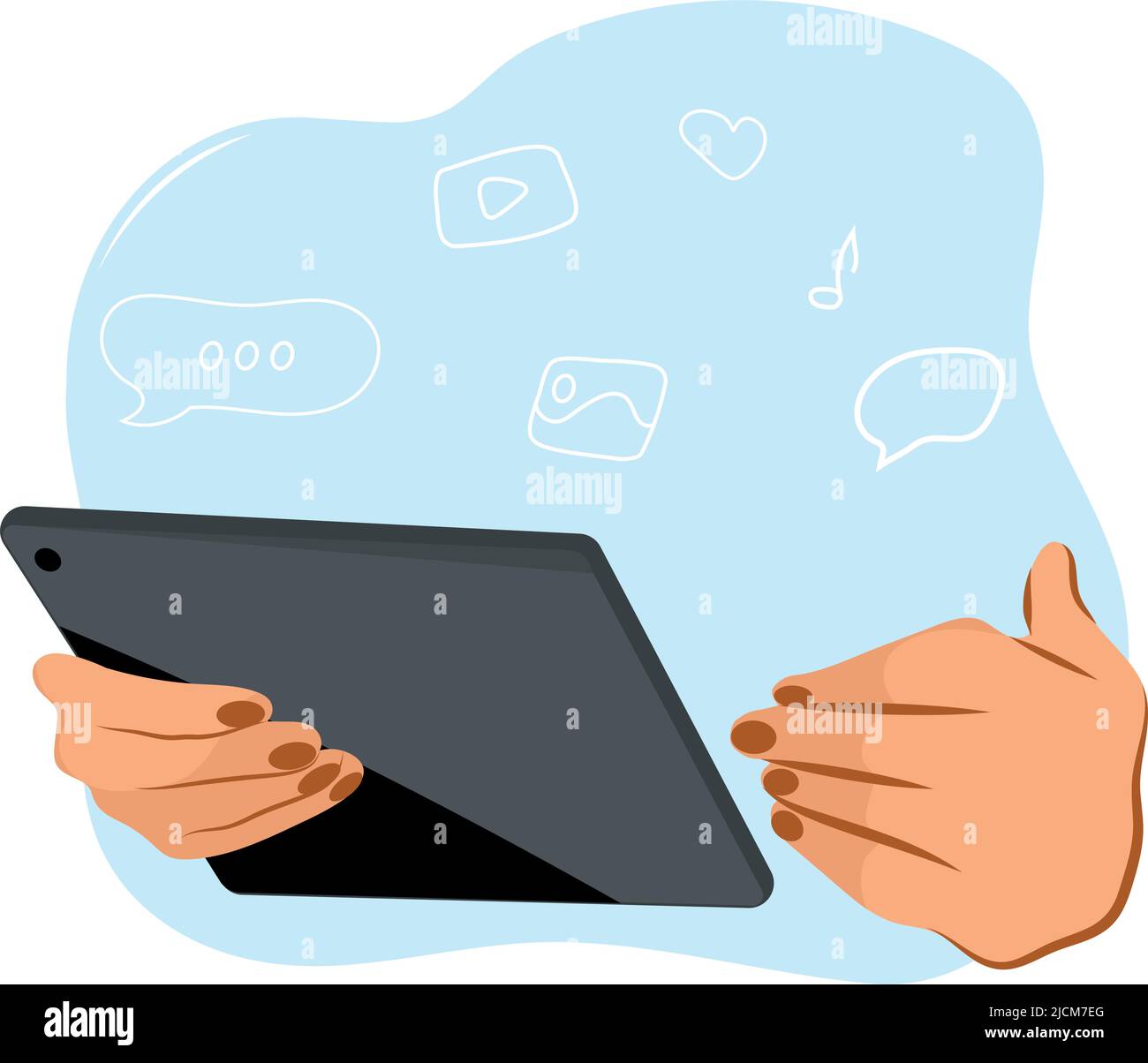 Hand finger pad Cut Out Stock Images & Pictures - Alamy