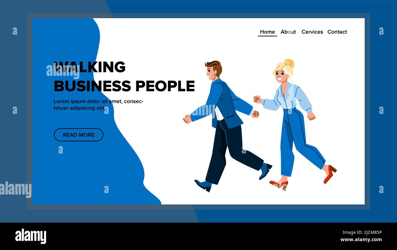 walking business people vector Stock Vector Image & Art - Alamy