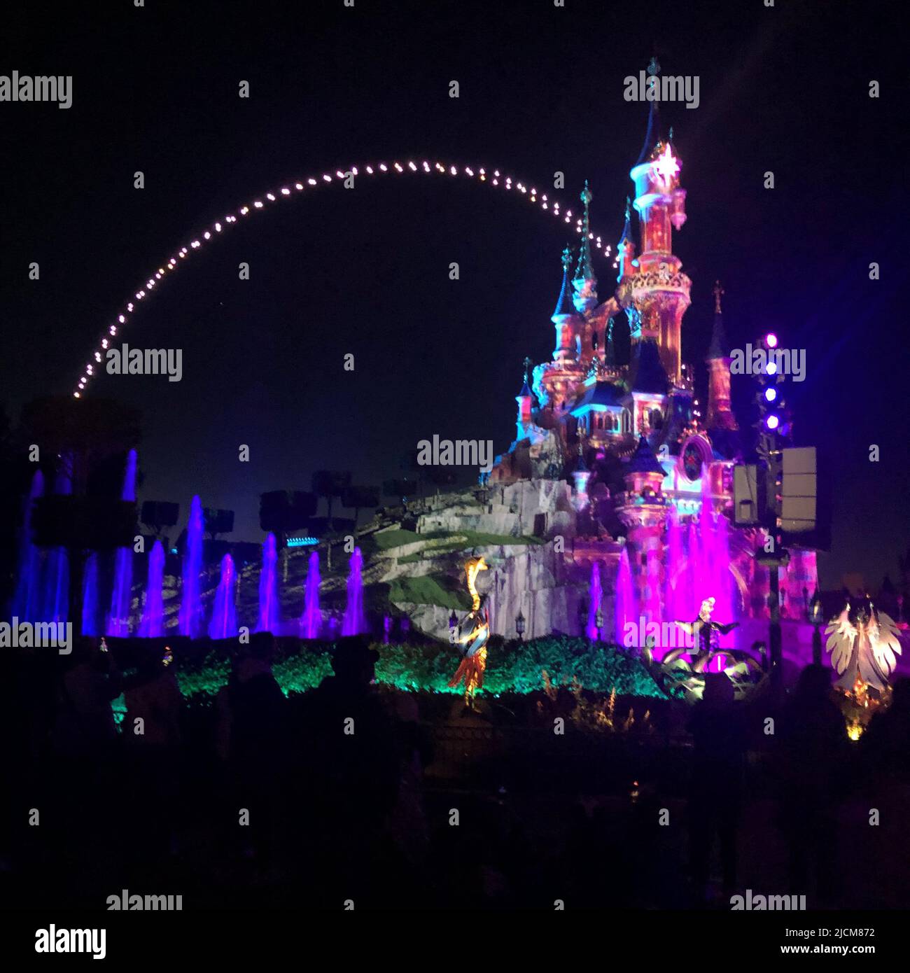 Disneyland Paris France celebrating its 30 anniversary of magic the ...