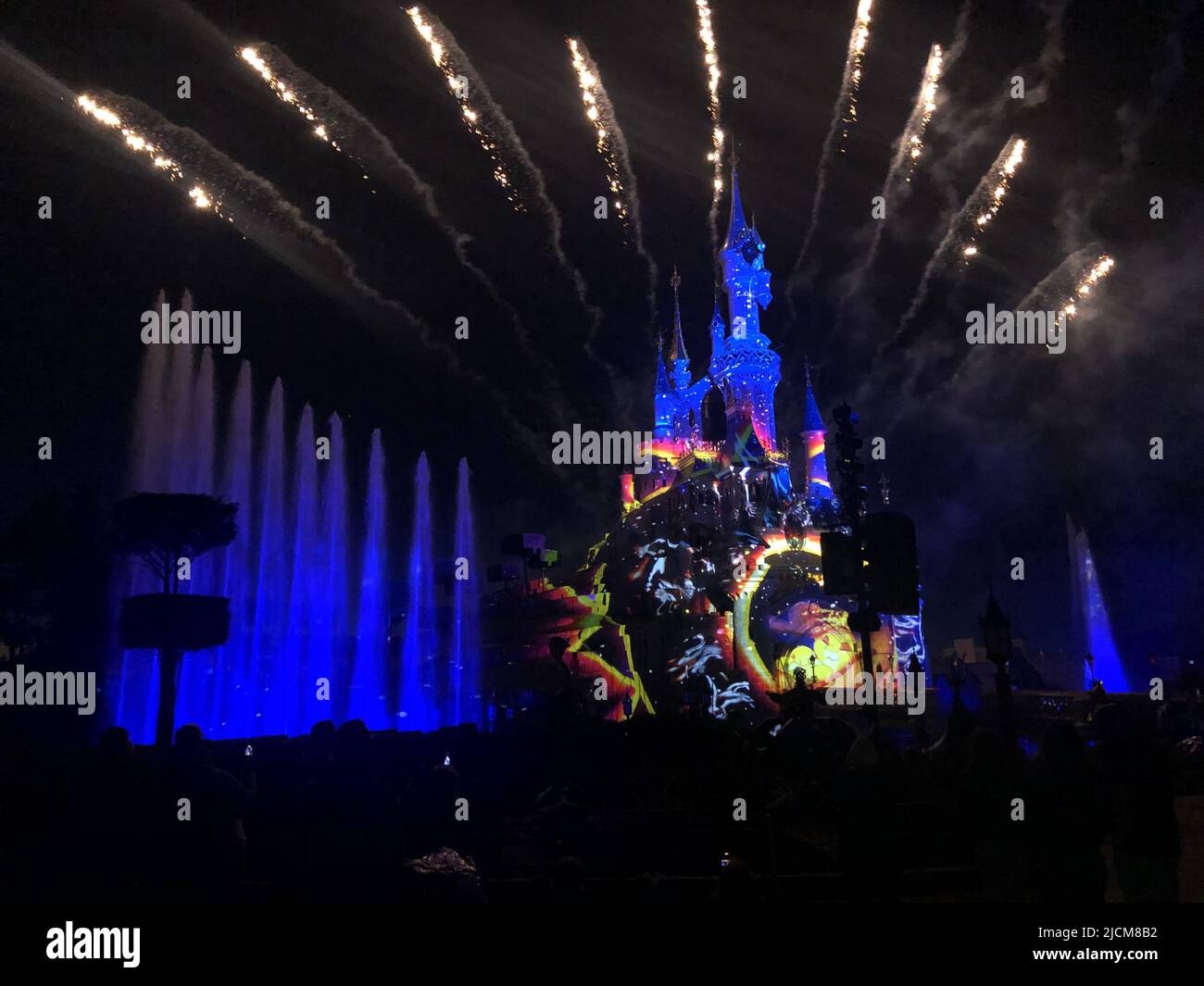 Disneyland Paris France celebrating its 30 anniversary of magic the ...