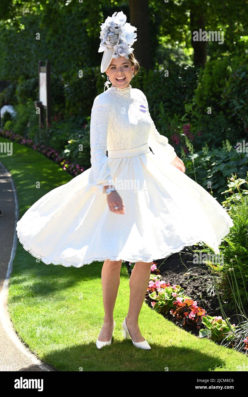 June 14th, 2022. Ascot, UK. Rosie Tapner arriving at Royal Ascot 2022 ...