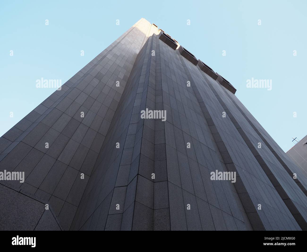 Image of 33 Thomas Street, a windowless building in Manhattan Stock ...