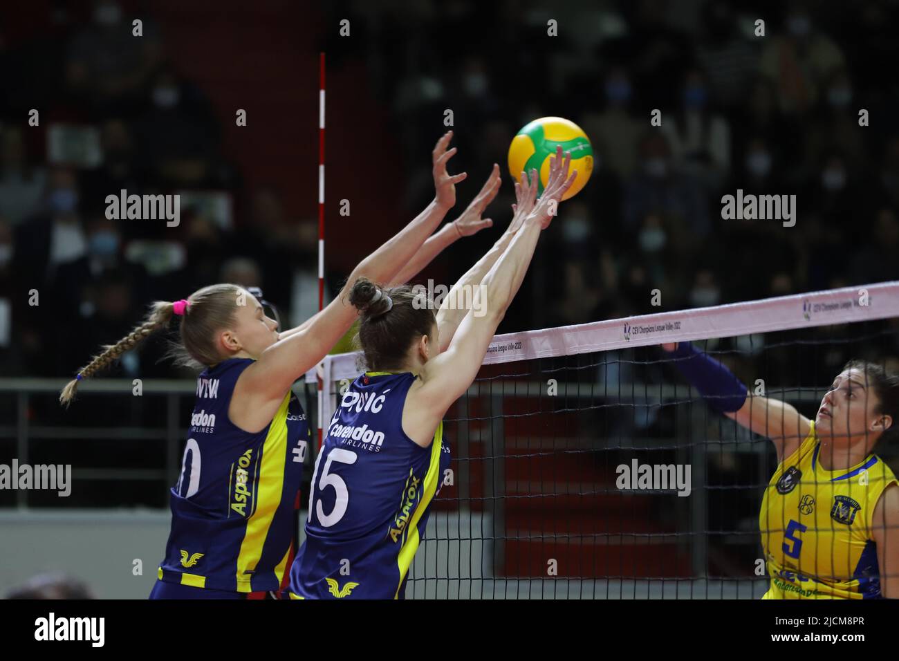 ISTANBUL, TURKEY - JANUARY 19, 2022: Arina Fedorovtseva and Mina ...