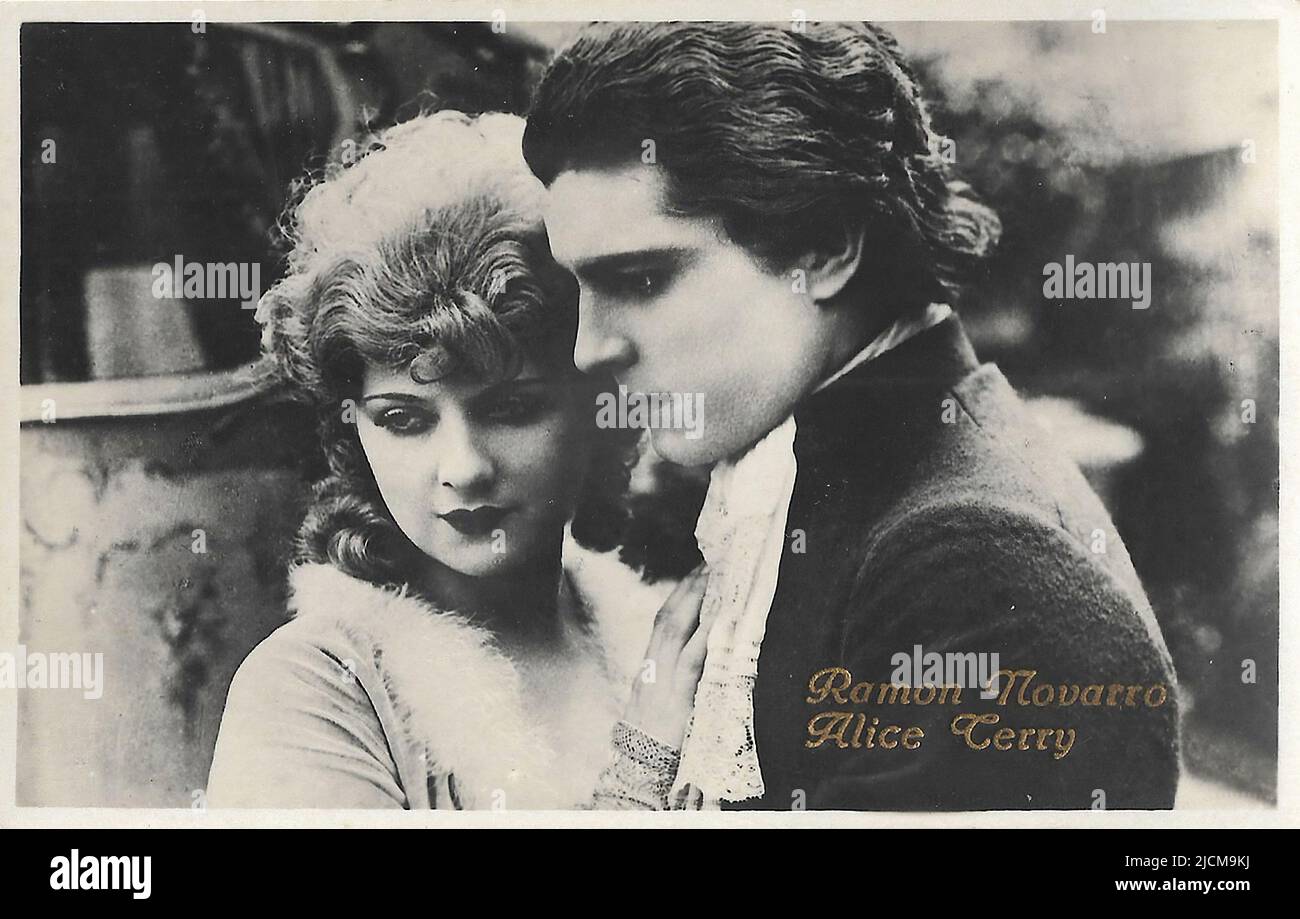 Portrait of Ramon Novaro and Alice Terry in Scaramouche (1923) - Silent ...