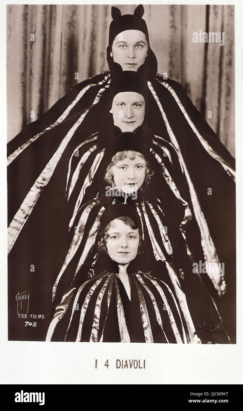 Portrait of Janet Gaynor, Nancy Drexel, Barry Norton and Charles Morton ...