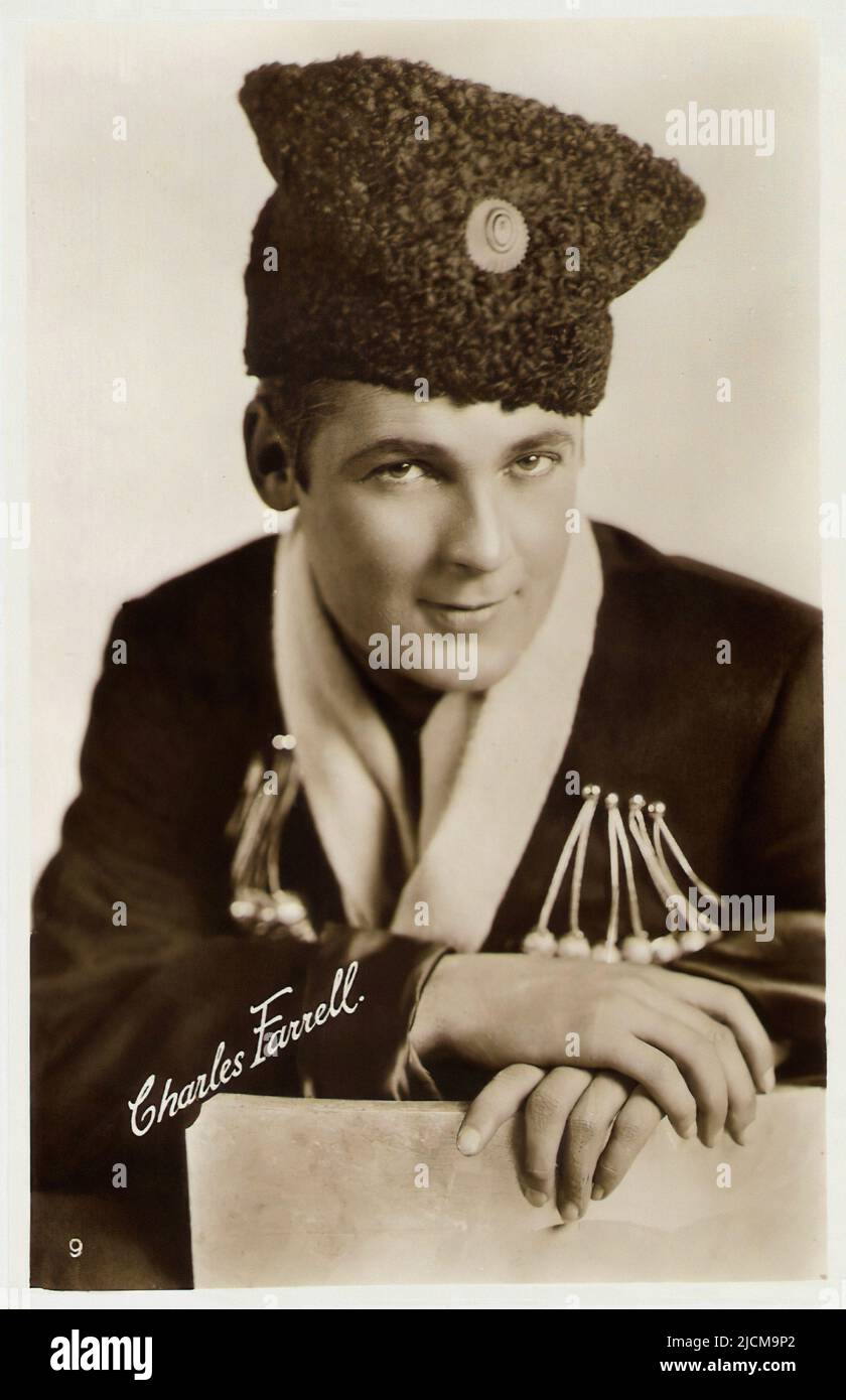 Portrait of Charles Farrell in The Red Dance (1928) - Silent Hollywood ...