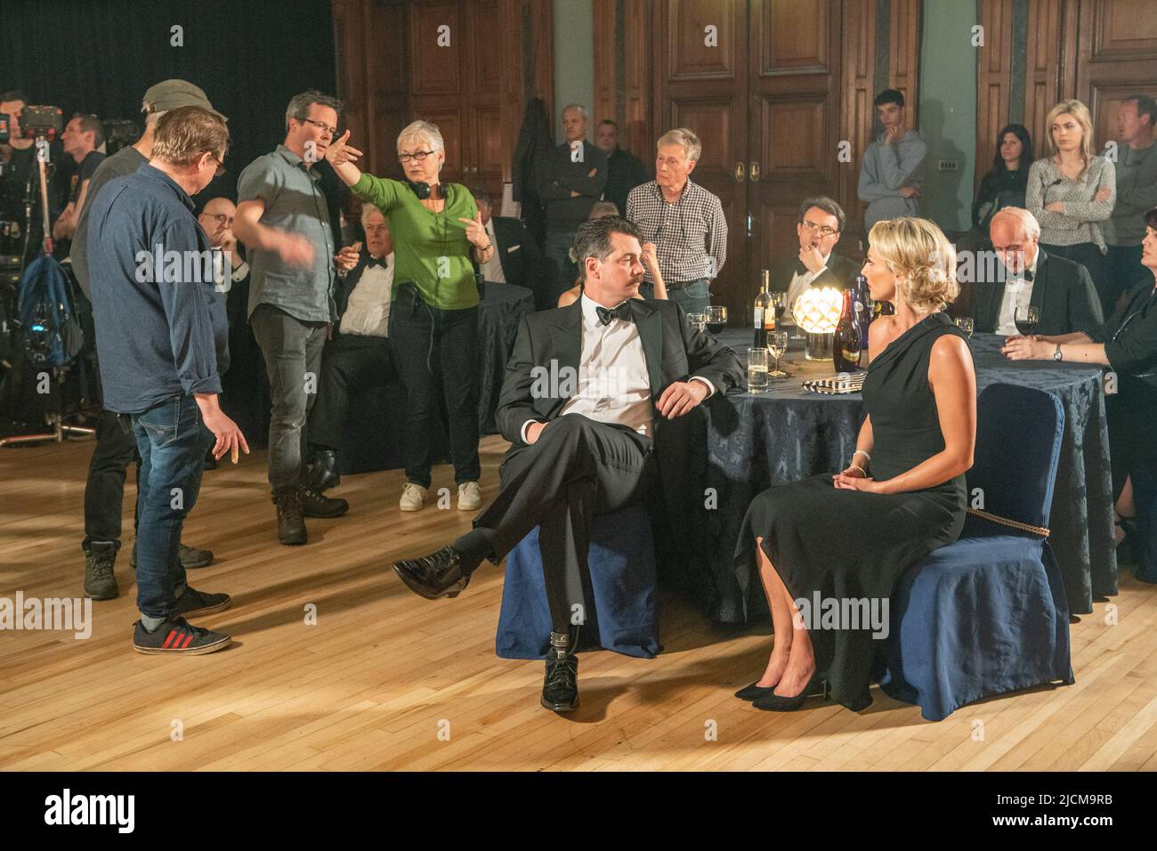 Midsomer Murders XXl The Point of Balance BTS Stock Photo - Alamy