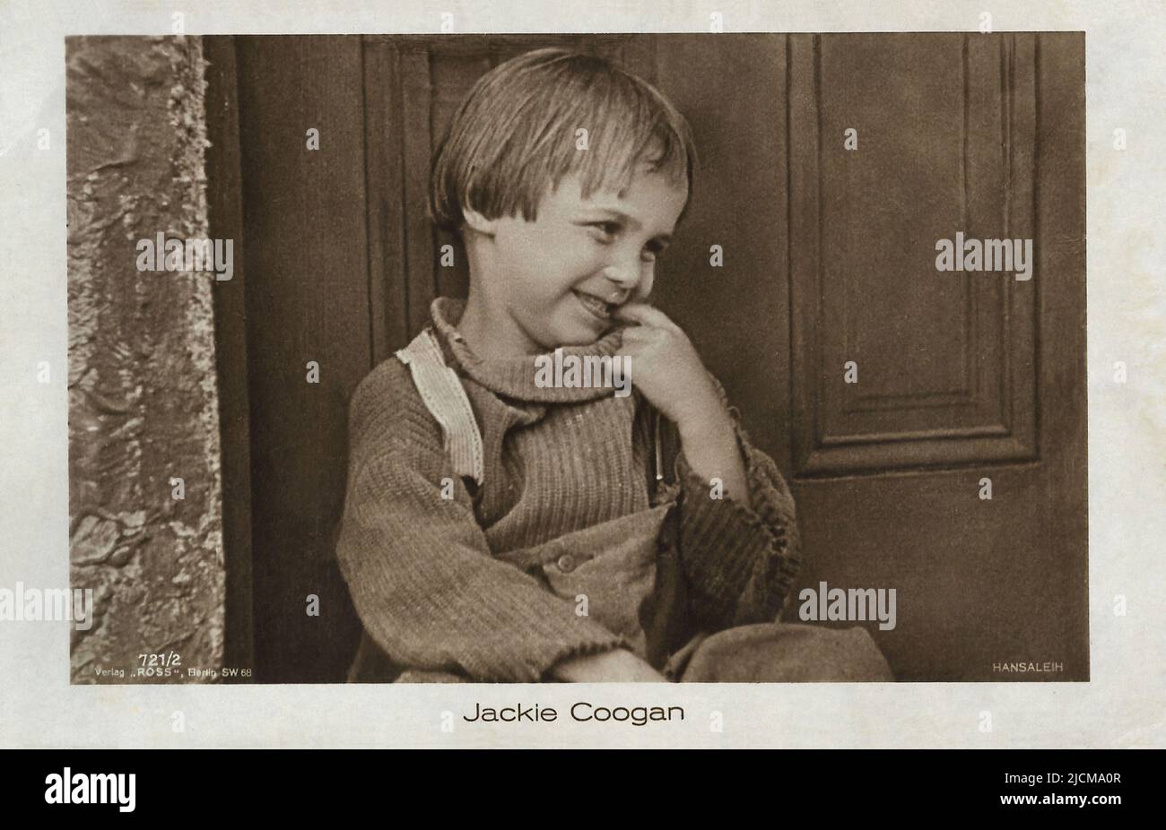 Portrait of Jackie Coogan in The Kid (1921) - Silent Hollywood era ...
