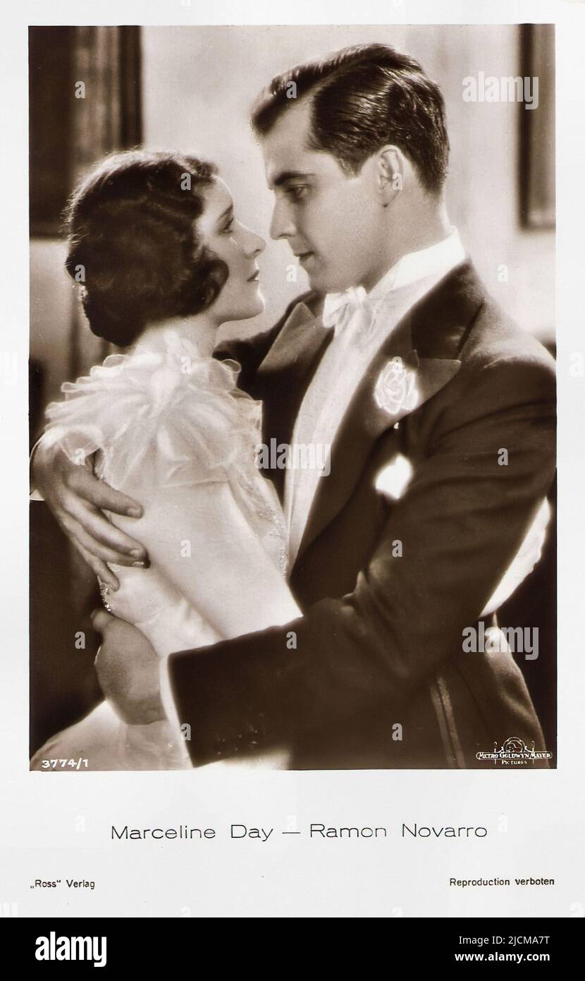 Portrait of Marceline Day and Ramon Novarro in A Certain Young Man ...