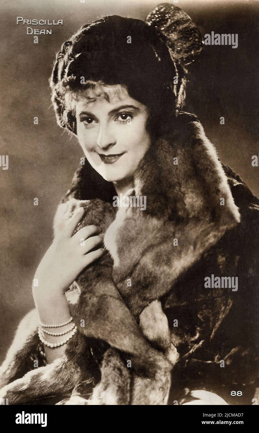 Portrait of Priscilla Dean 008 - Silent Hollywood era Stock Photo - Alamy