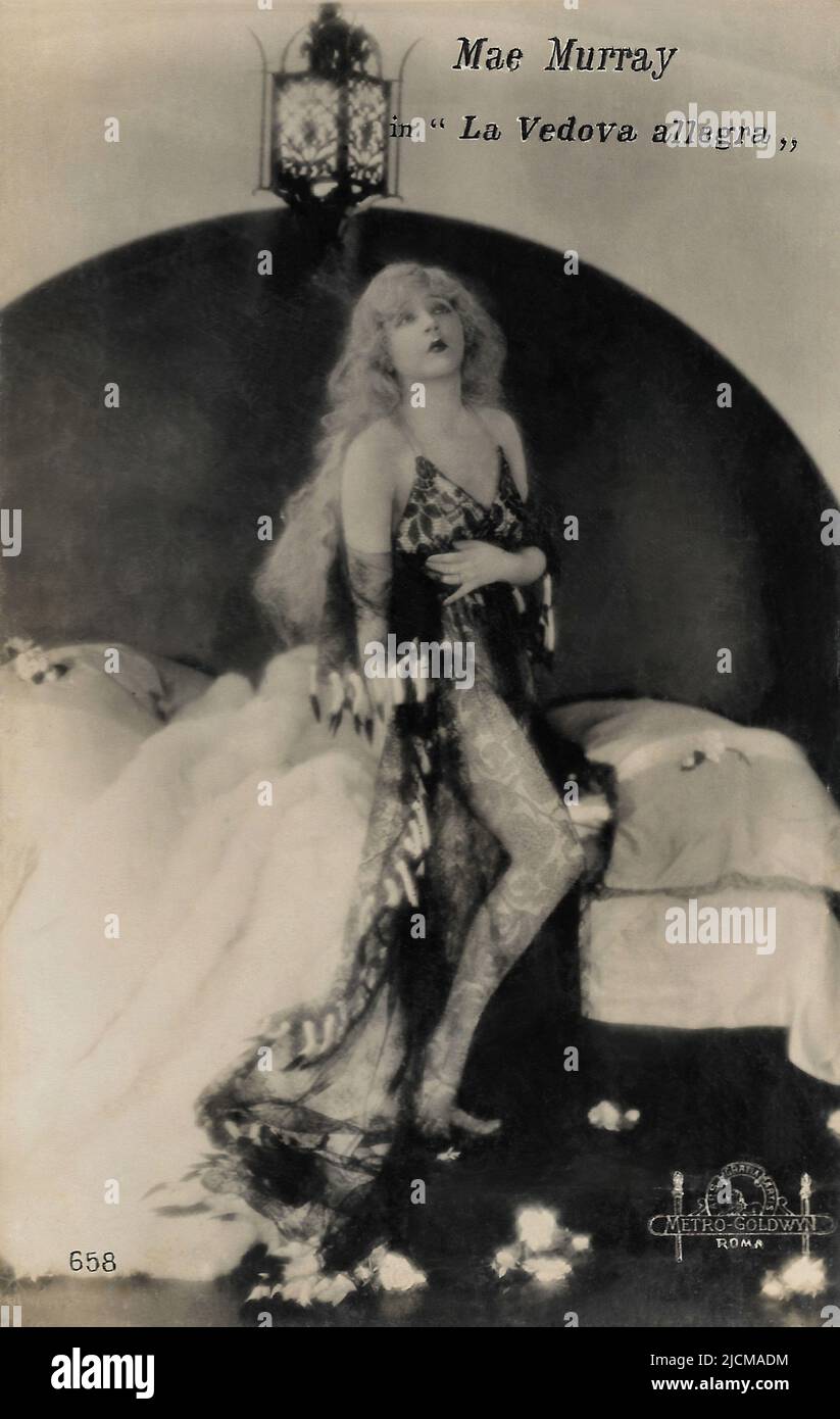 Portrait of Mae Murray in The Merry Widow (1925) 003 - Silent Hollywood ...