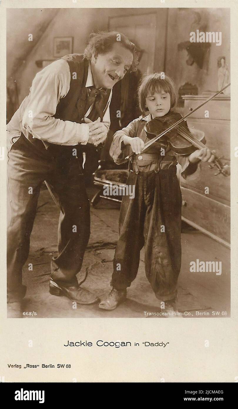 Portrait of Jackie Coogan in Daddy (1923) 004 - Silent Hollywood era ...