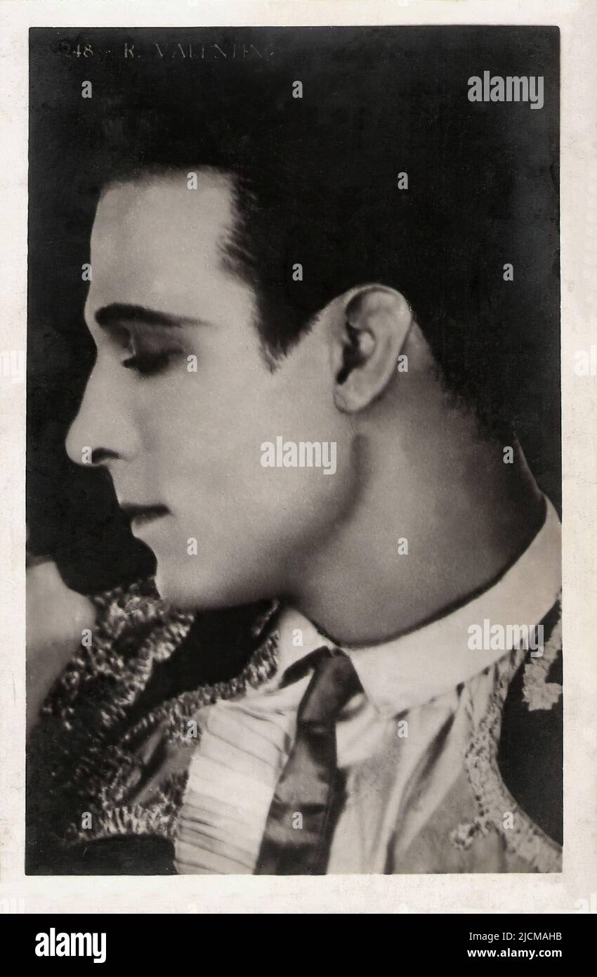 Portrait of Rudolph Valentino in A Sainted Devil (1924) - Silent ...