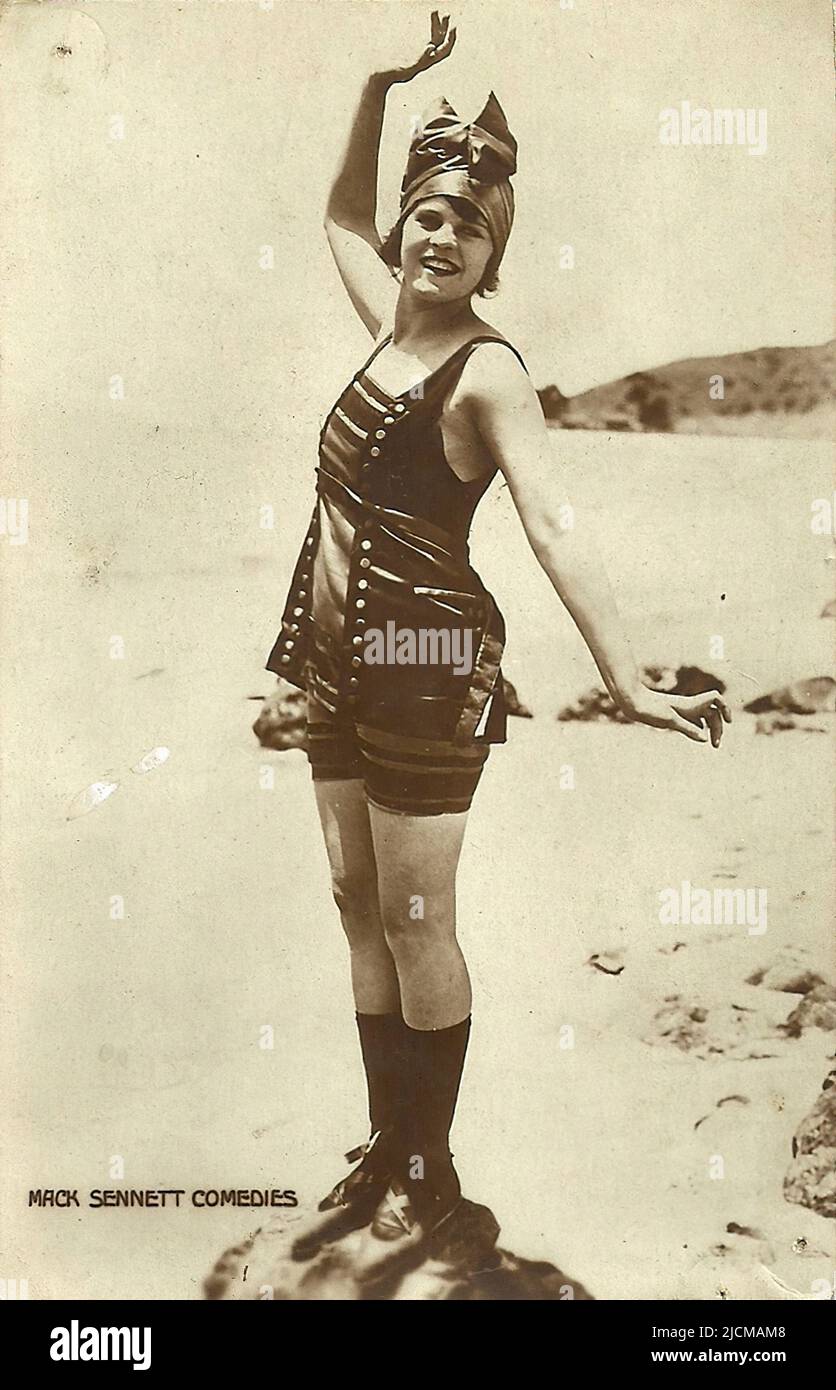 Portrait Of Bathing Beauty Mack Sennett Comedies Silent Hollywood