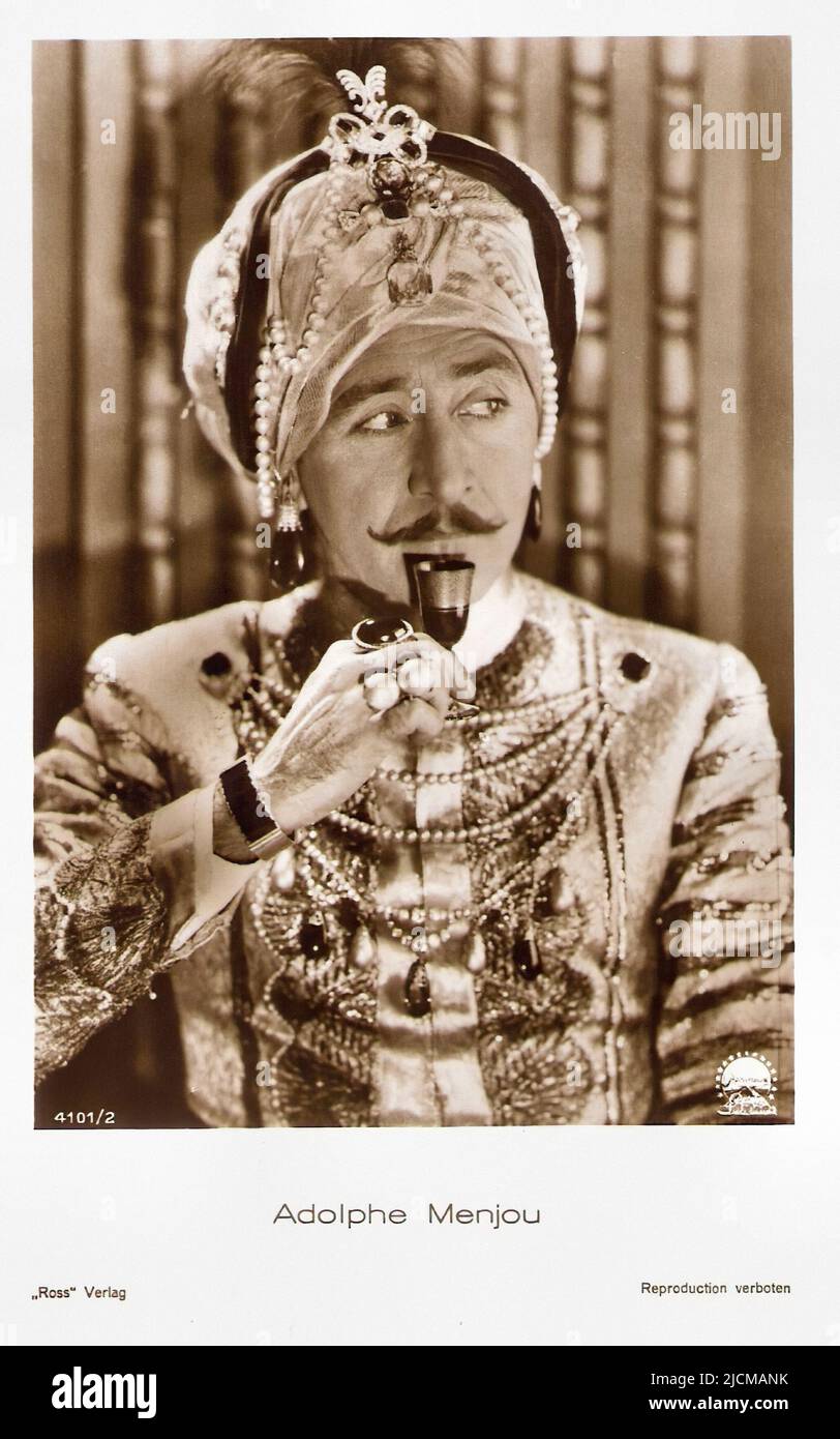 Adolphe menjou in hi-res stock photography and images - Alamy
