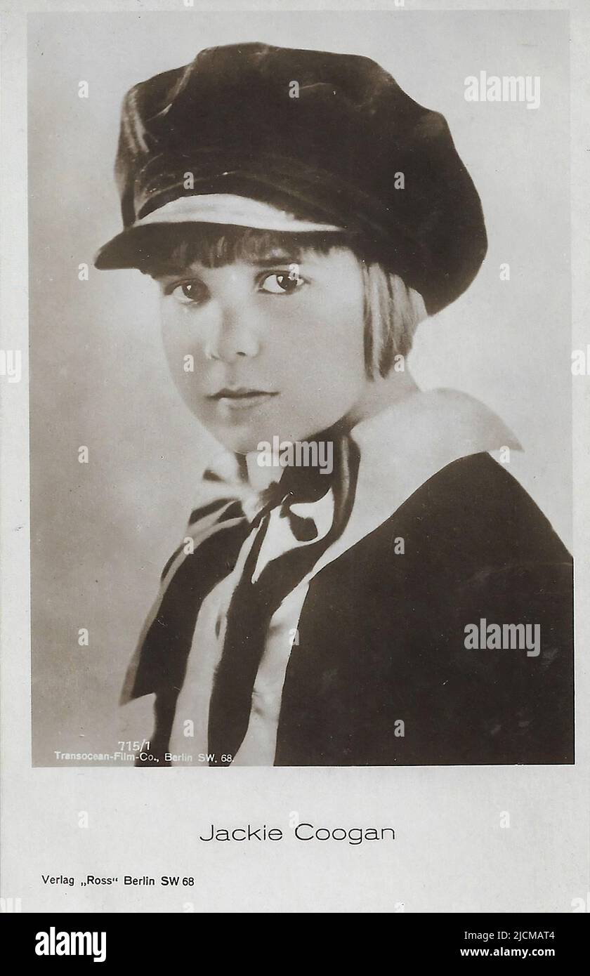Portrait of Jackie Coogan in Oliver Twist (1922) 002 - Silent Hollywood ...