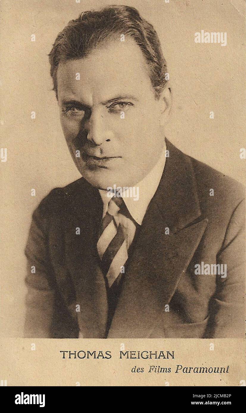 Portrait of Thomas Meighan 004 - Silent Hollywood era Stock Photo - Alamy