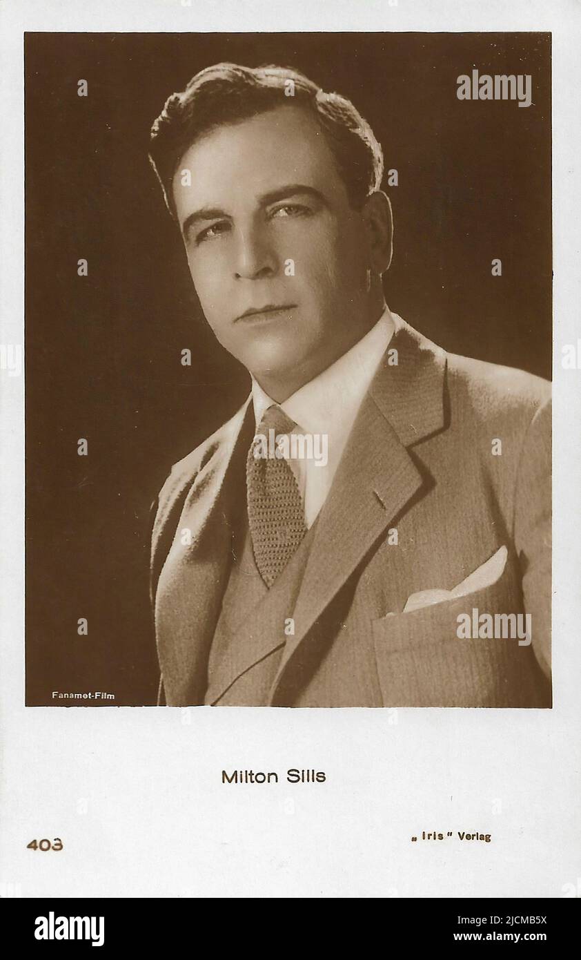 Milton sills hi-res stock photography and images - Alamy