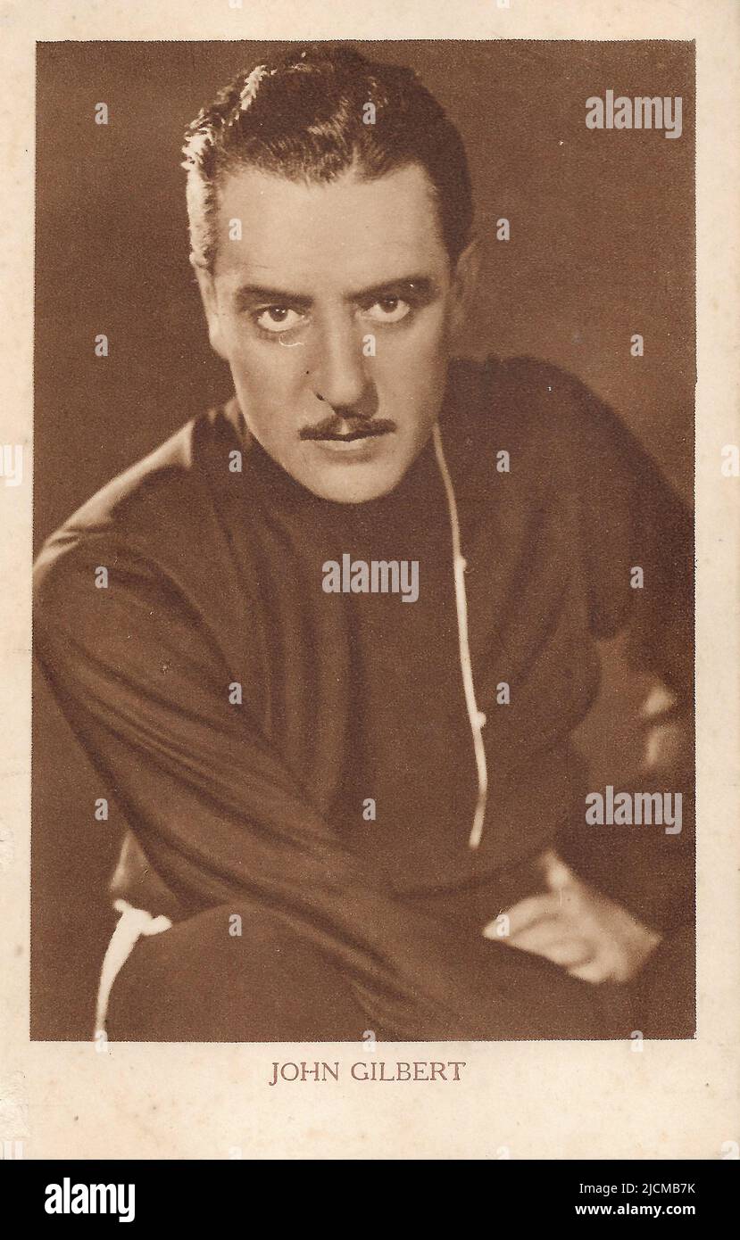 Portrait of John Gilbert in Redemption (1930) - Silent Hollywood era ...
