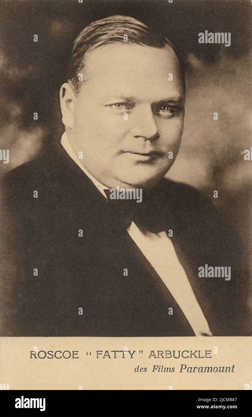 Roscoe fatty arbuckle hi-res stock photography and images - Alamy