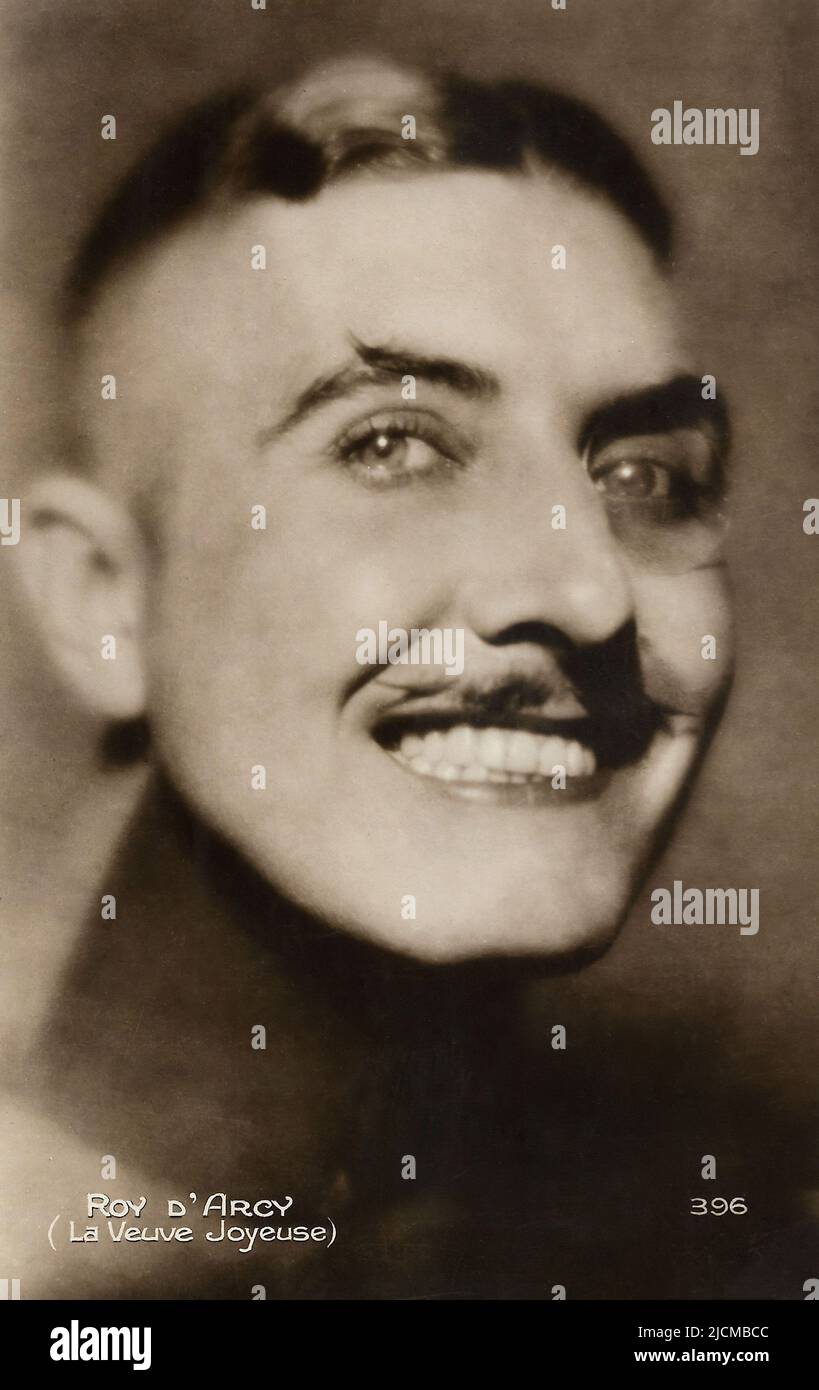 Portrait of Roy d'Arcy in The Merry Widow (1925) - Silent Hollywood era ...