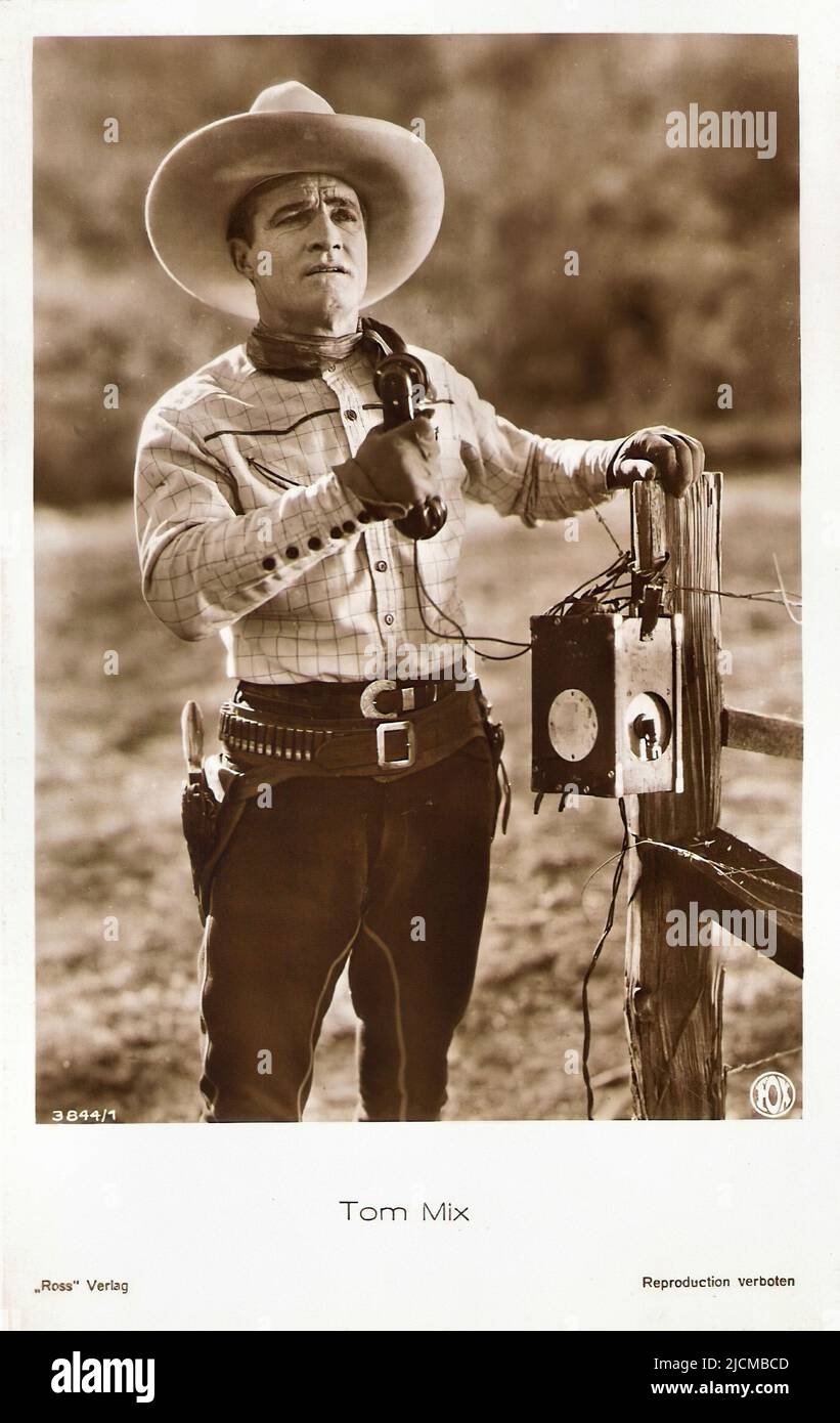 Tom mix portrait hi-res stock photography and images - Alamy