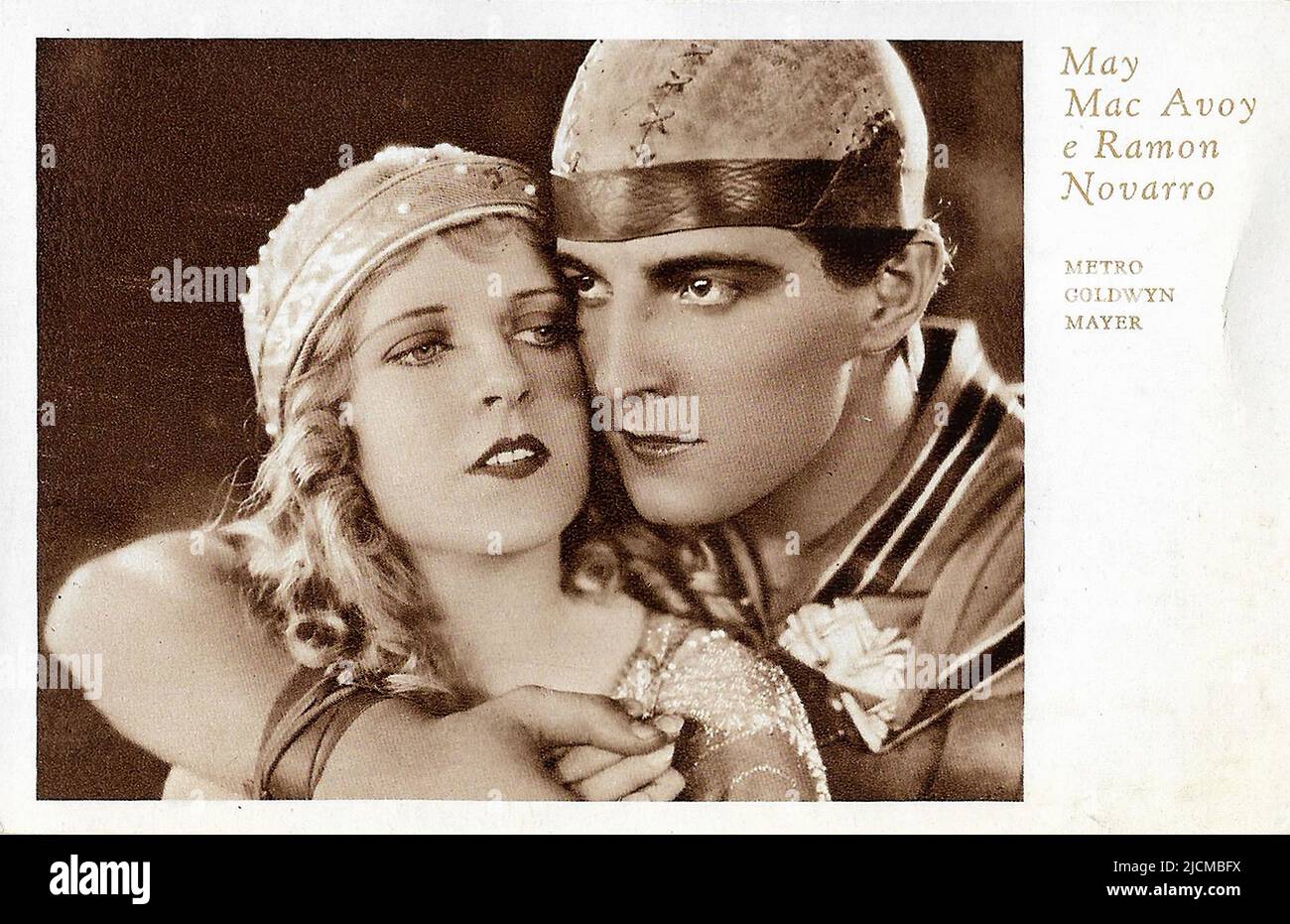 Portrait of Ramon Novarro and May McAvoy in Ben-Hur (1925) 004 - Silent ...