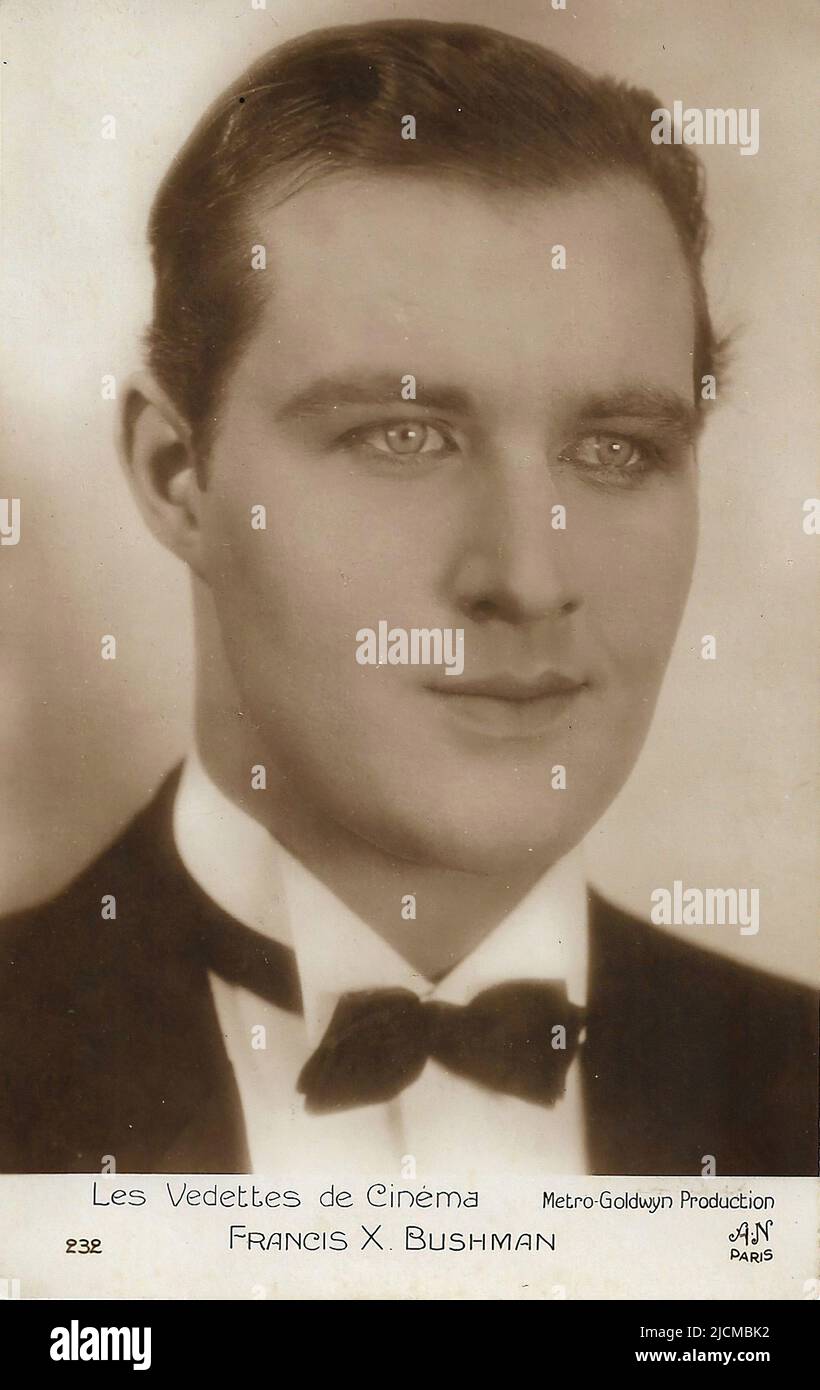 Francis x bushman hi-res stock photography and images - Alamy