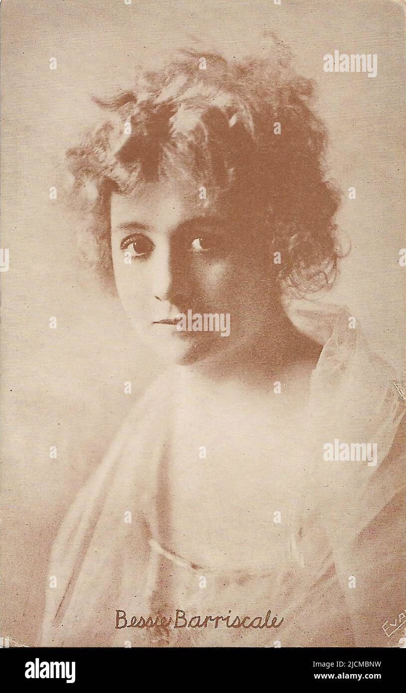 Portrait of Bessie Barriscale - Silent Hollywood era Stock Photo - Alamy
