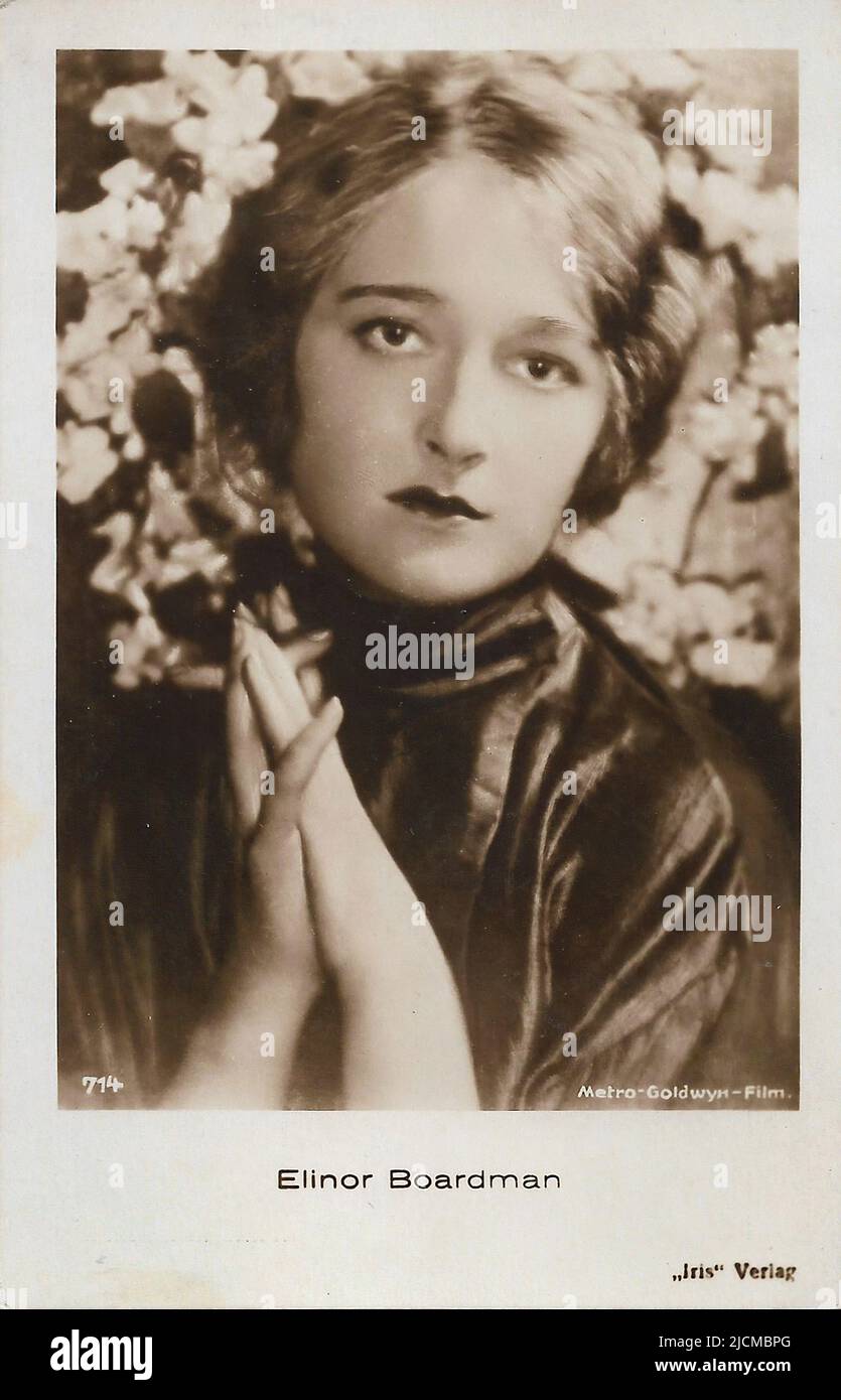 Portrait of Eleanor Boardman 003 - Silent Hollywood era Stock Photo - Alamy