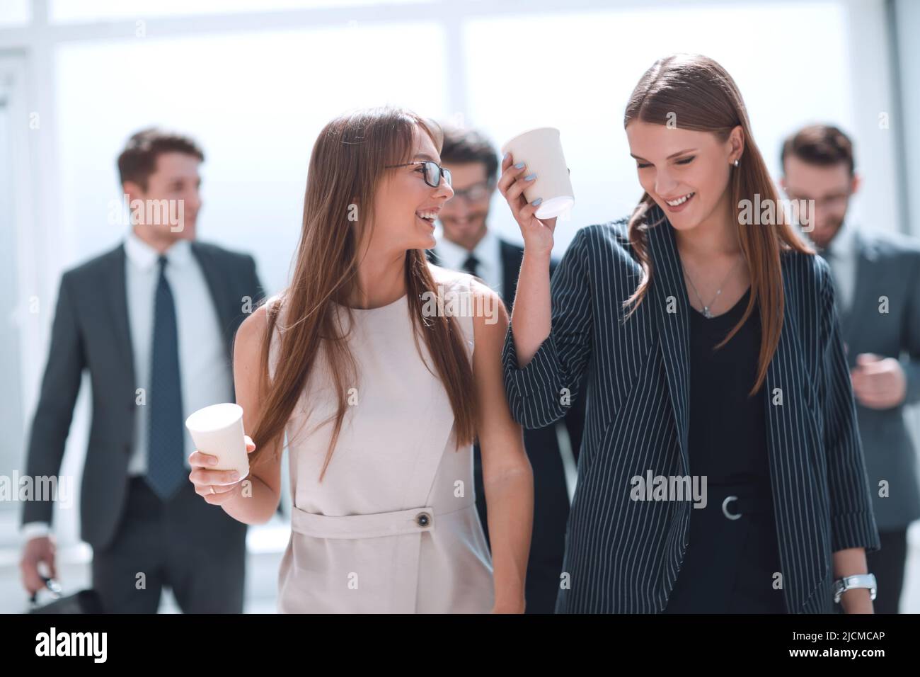 Company employees relaxation hi-res stock photography and images - Alamy